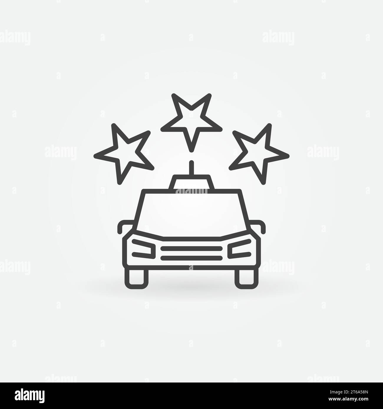 Driving with the stars Stock Vector Images - Alamy
