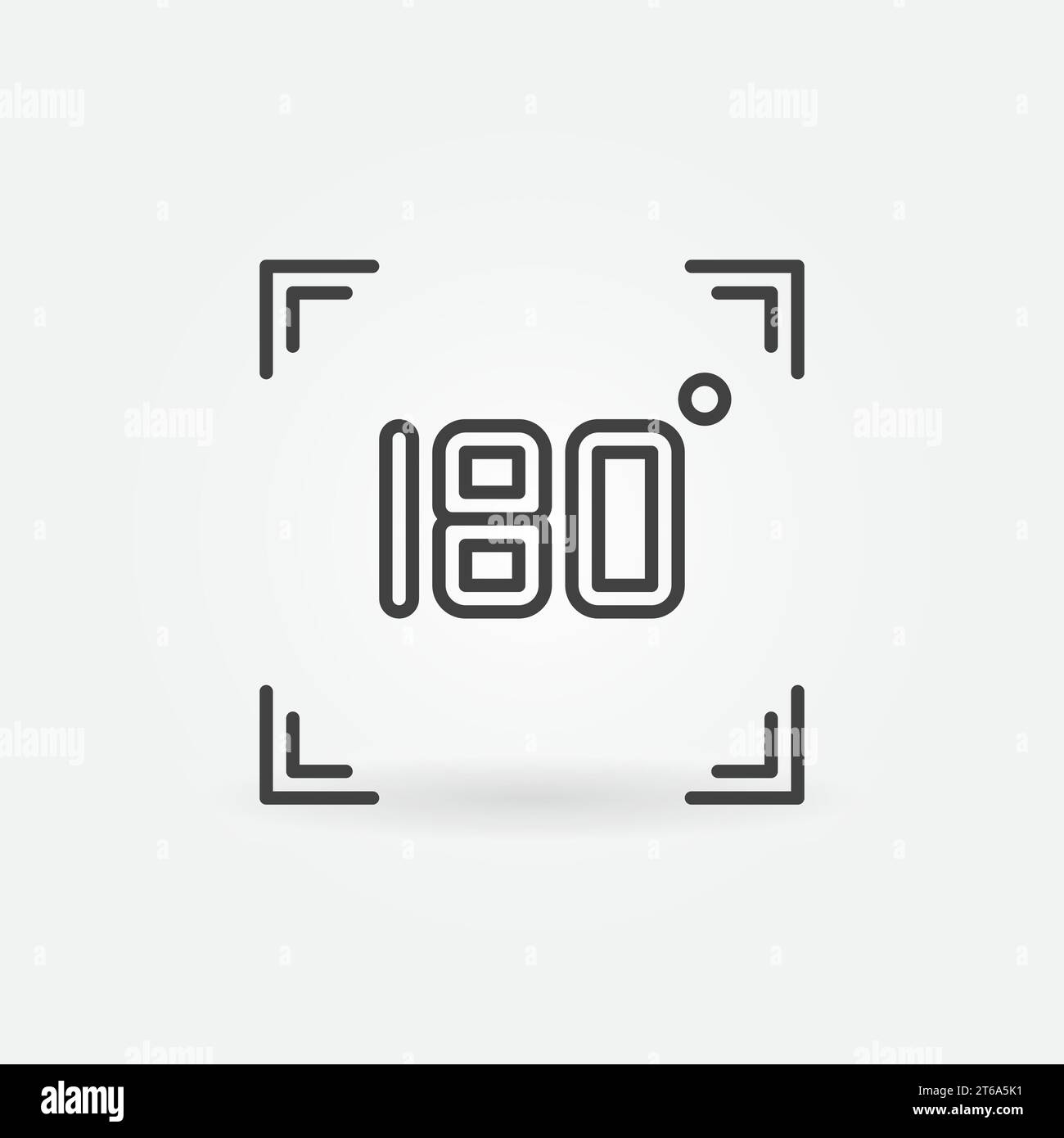 180 degree view Stock Vector Images - Alamy