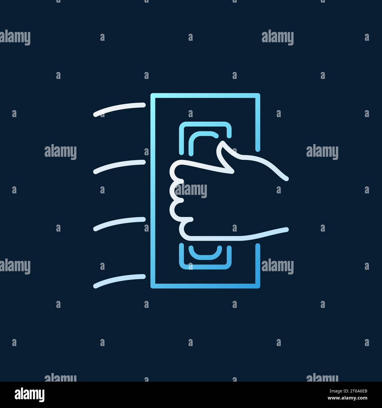 Hand with Trowel vector concept Plastering Process colored outline icon ...