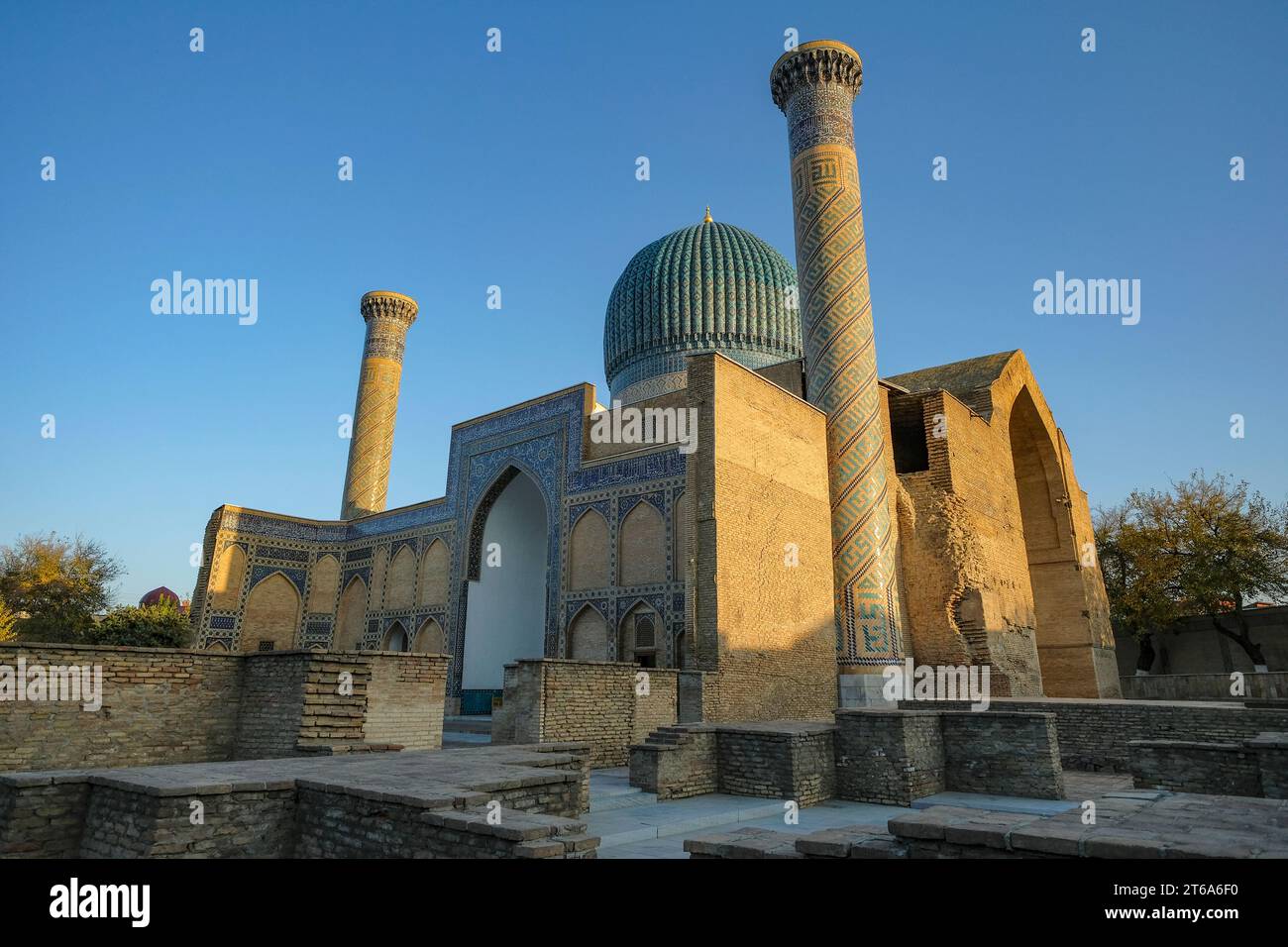Samarkand, Uzbekistan - November 3, 2023: Gur-e-Amir Mausoleum in ...