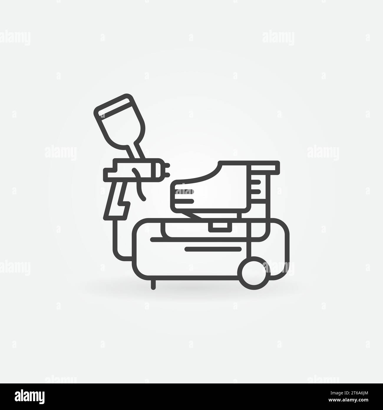 Instrument air compressor vector hi-res stock photography and images ...