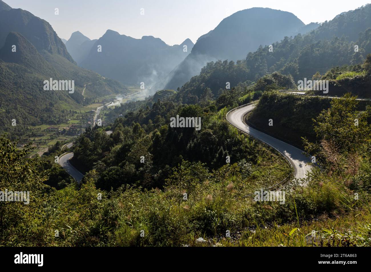 The Landscape of the Ha Giang Loop in Vietnam Stock Photo - Alamy