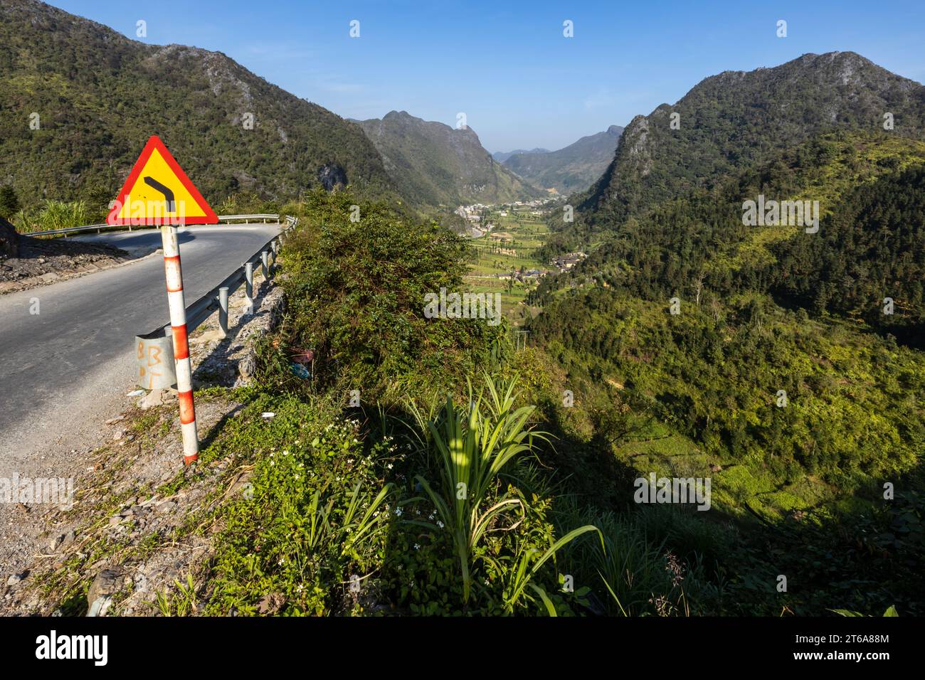 The Landscape of the Ha Giang Loop in Vietnam Stock Photo - Alamy