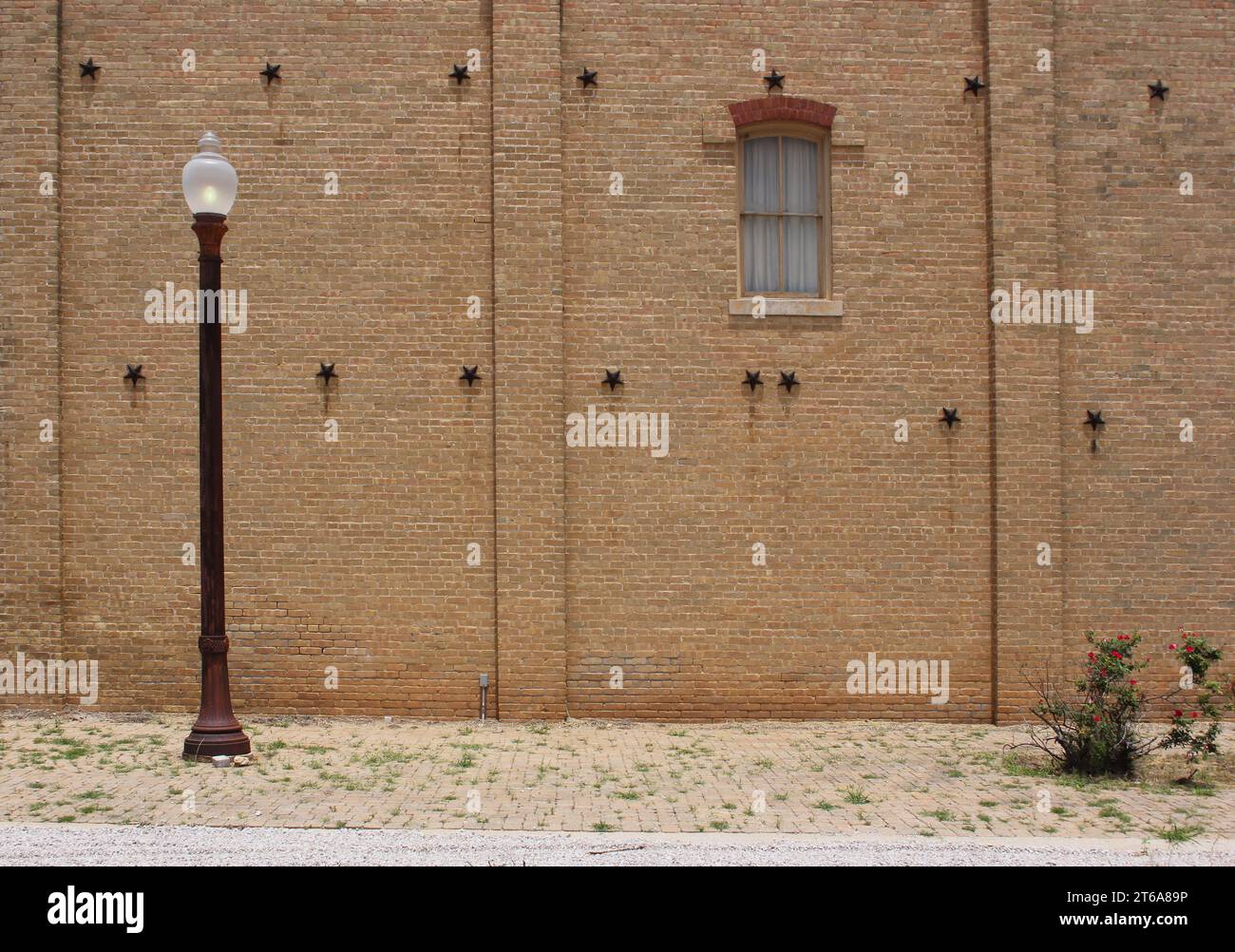 Historic Building Detail in Downtown Bertram TX Stock Photo - Alamy