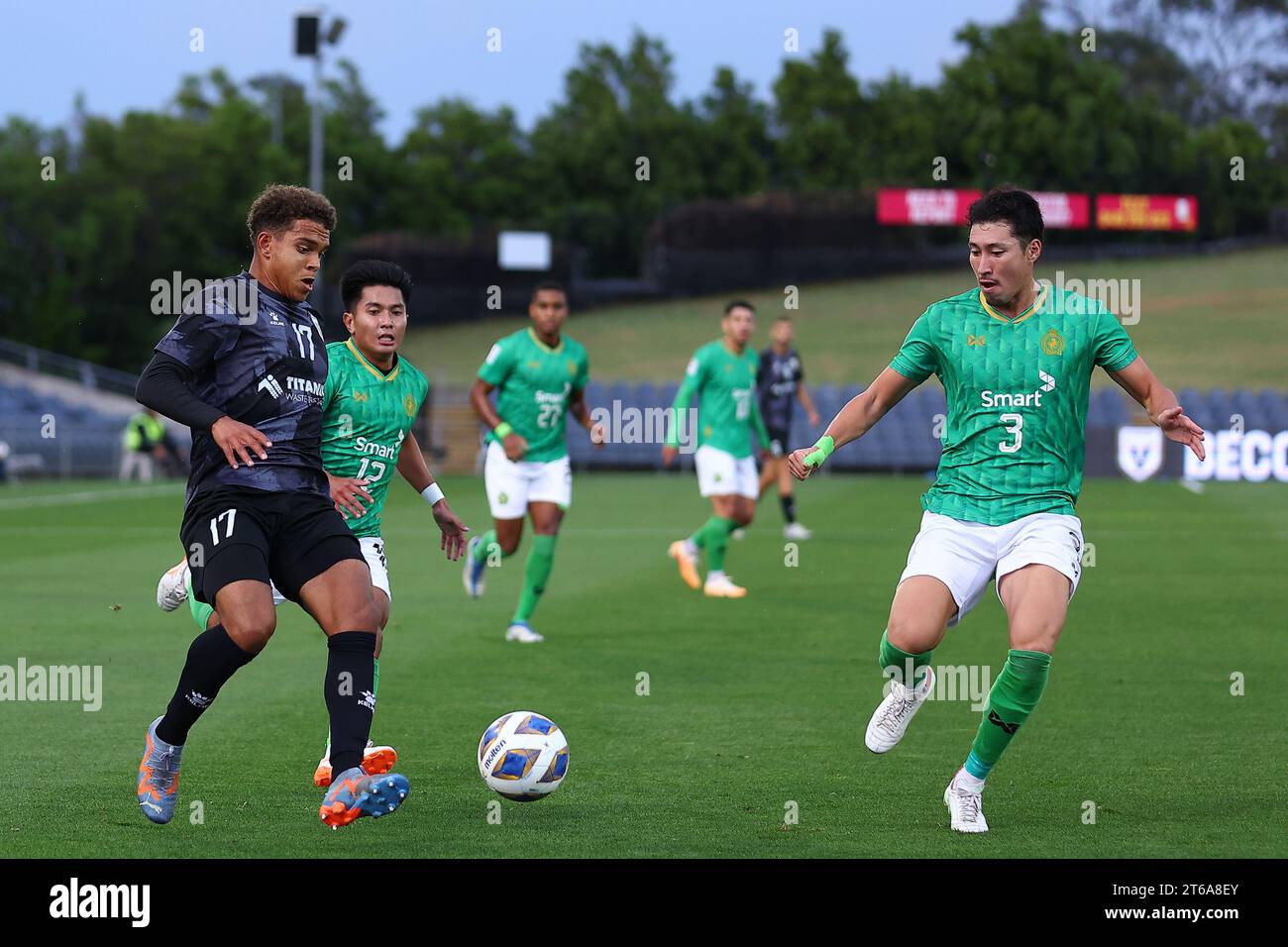9th November 2023; Campbelltown Stadium, Sydney, NSW, Australia: AFC Cup Football, Macarthur FC ...