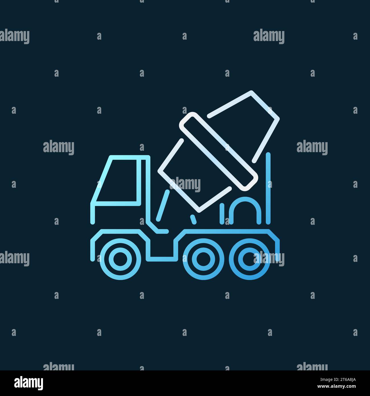 Colored concrete mix Stock Vector Images - Alamy