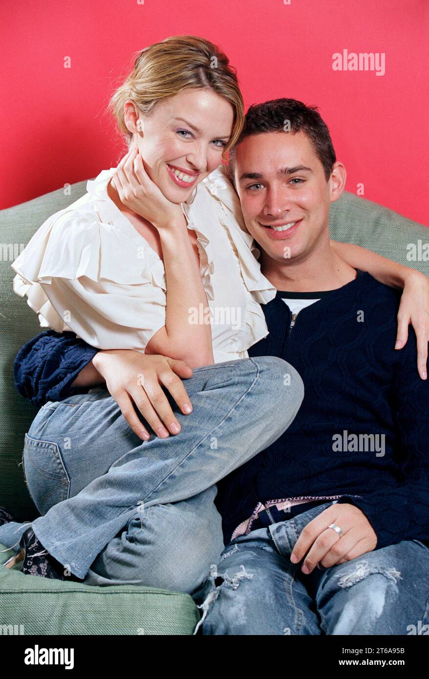 William Baker, who worked alongside Kylie Minogue as her creative director photographed in ...