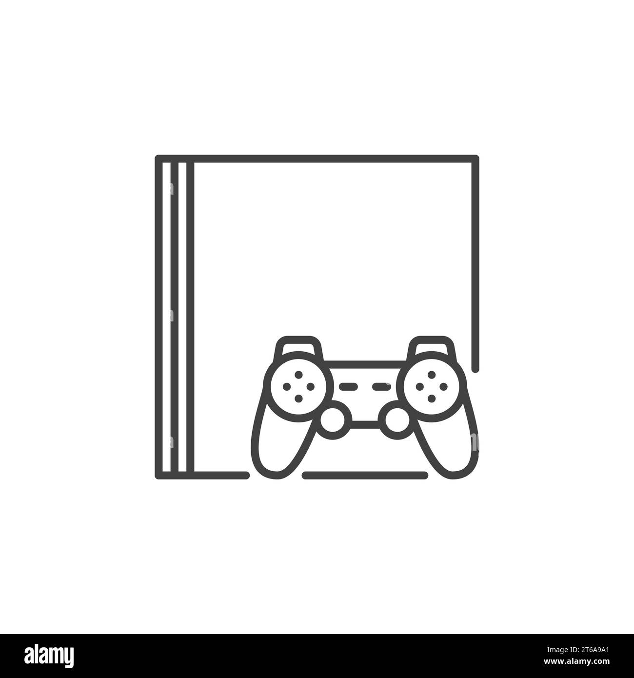 Game controller in front Black and White Stock Photos & Images - Alamy