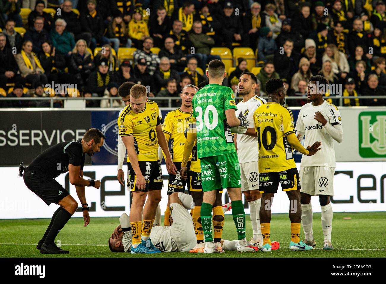 Boraas, Sweden. 23rd, October 2023. Goalkeeper Hakon Valdimarsson (30 ...