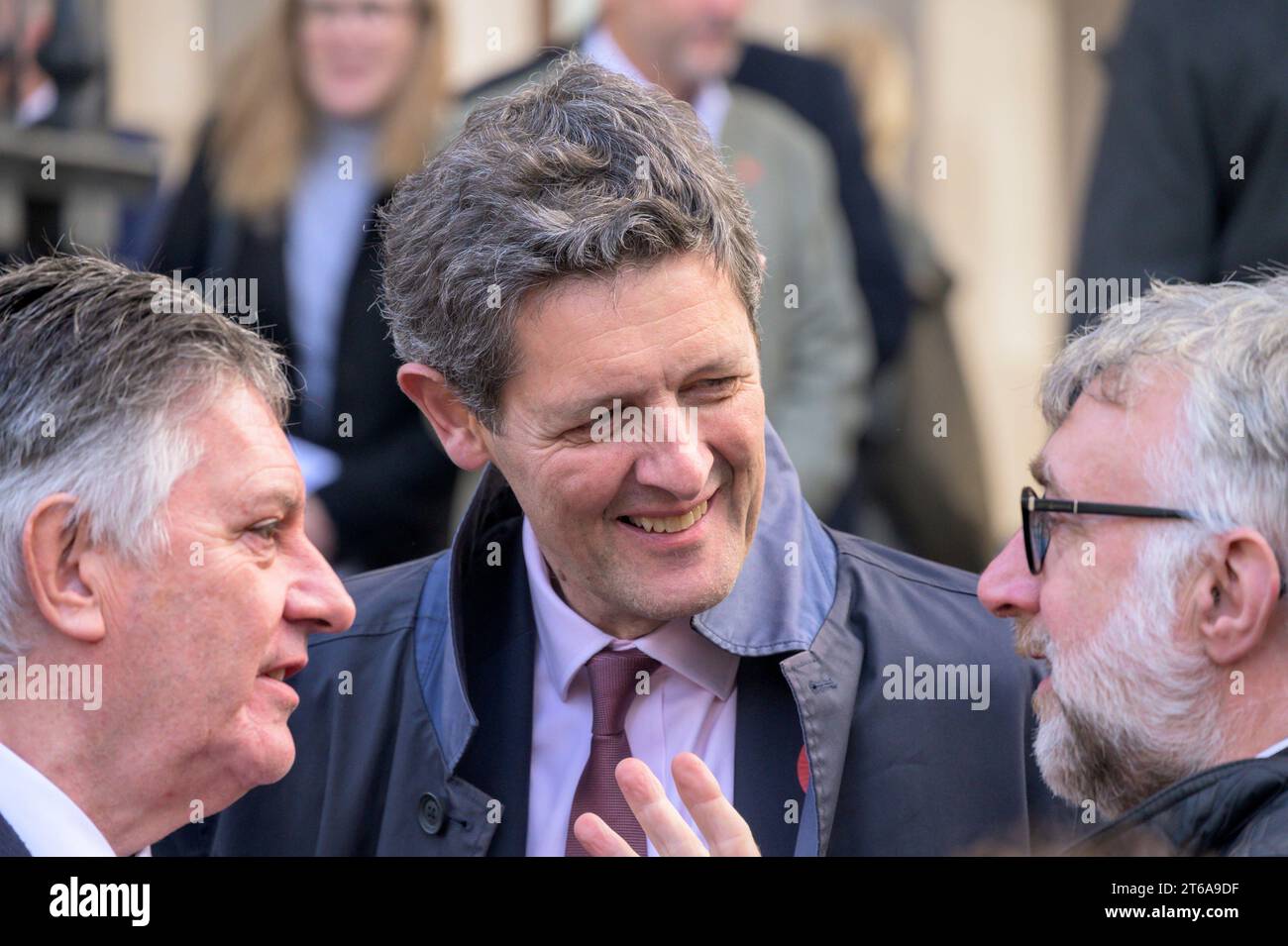 Simon McCoy (TV news presenter at GB News, formerly BBC and Sky) and ...