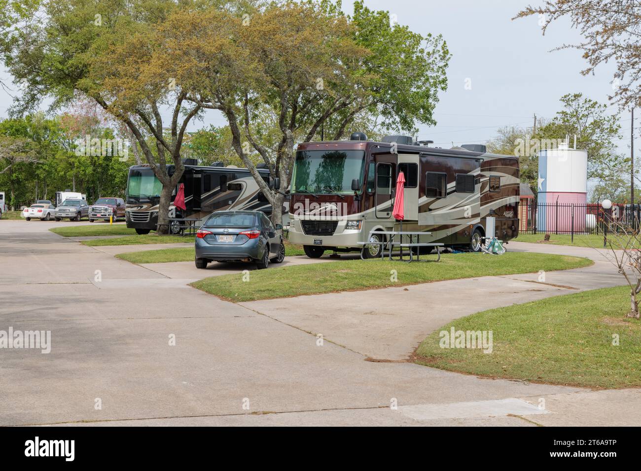 Tiffin Allegro Open Road 34TGA motorhome parked in the Houston East RV ...