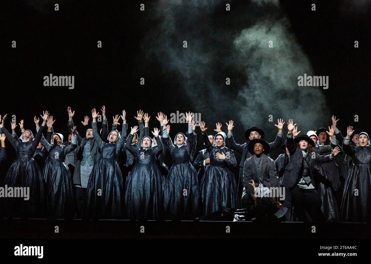 chorus in JEPHTHA at The Royal Opera, Covent Garden, London WC2 08/11 ...