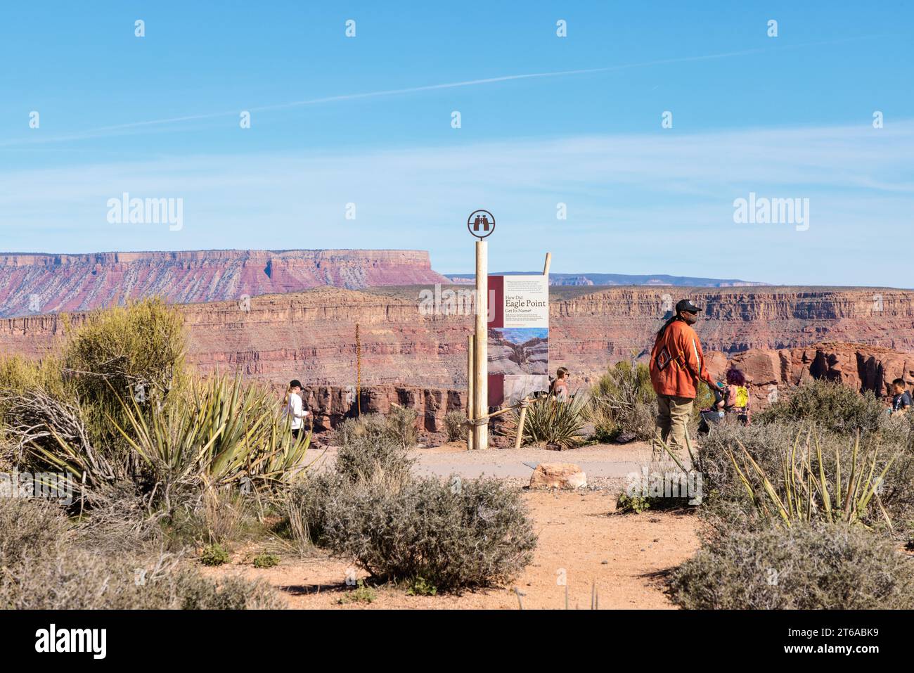 Gamyu grand canyon west sign hi-res stock photography and images - Alamy