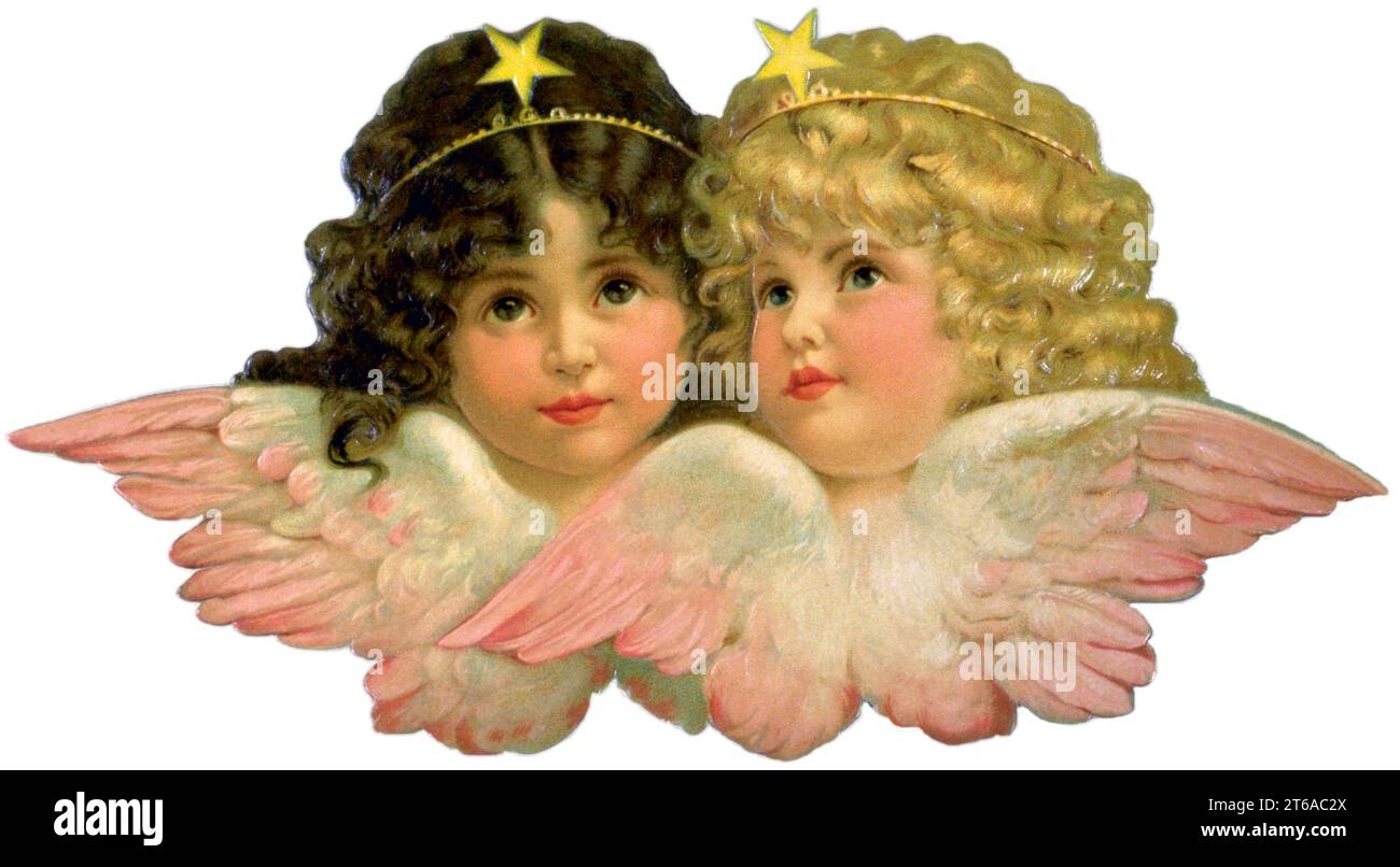 two little angels Stock Photo - Alamy
