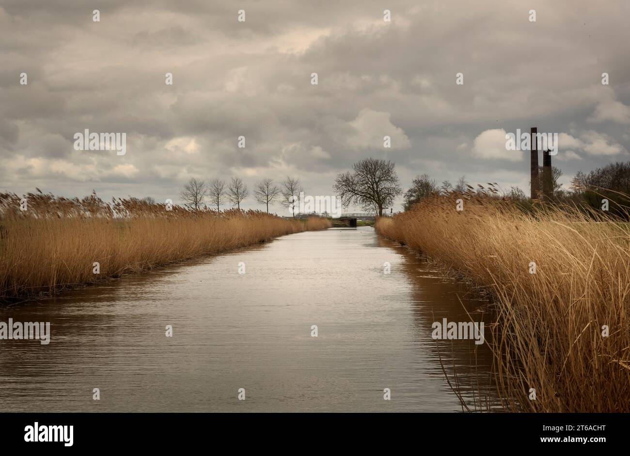 The Westerwijtwerdermaar with the former Stone and drainage pipes ...