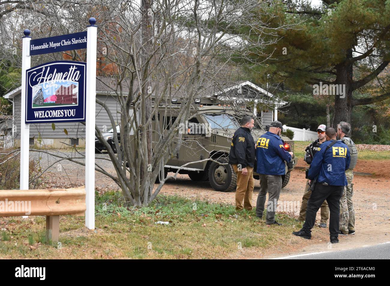 Helmetta, New Jersey, USA. 9th Nov, 2023. (NEW) FBI Search For Gregory ...