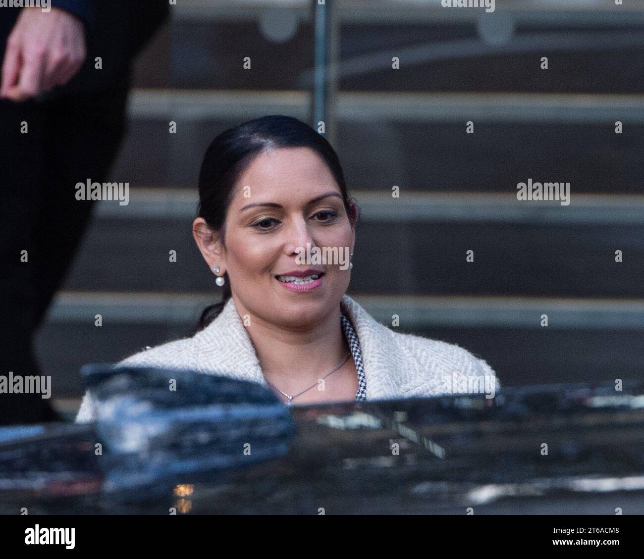 London, England, UK. 9th Nov, 2023. Former Secretary of State for the Home Department, PRITI ...