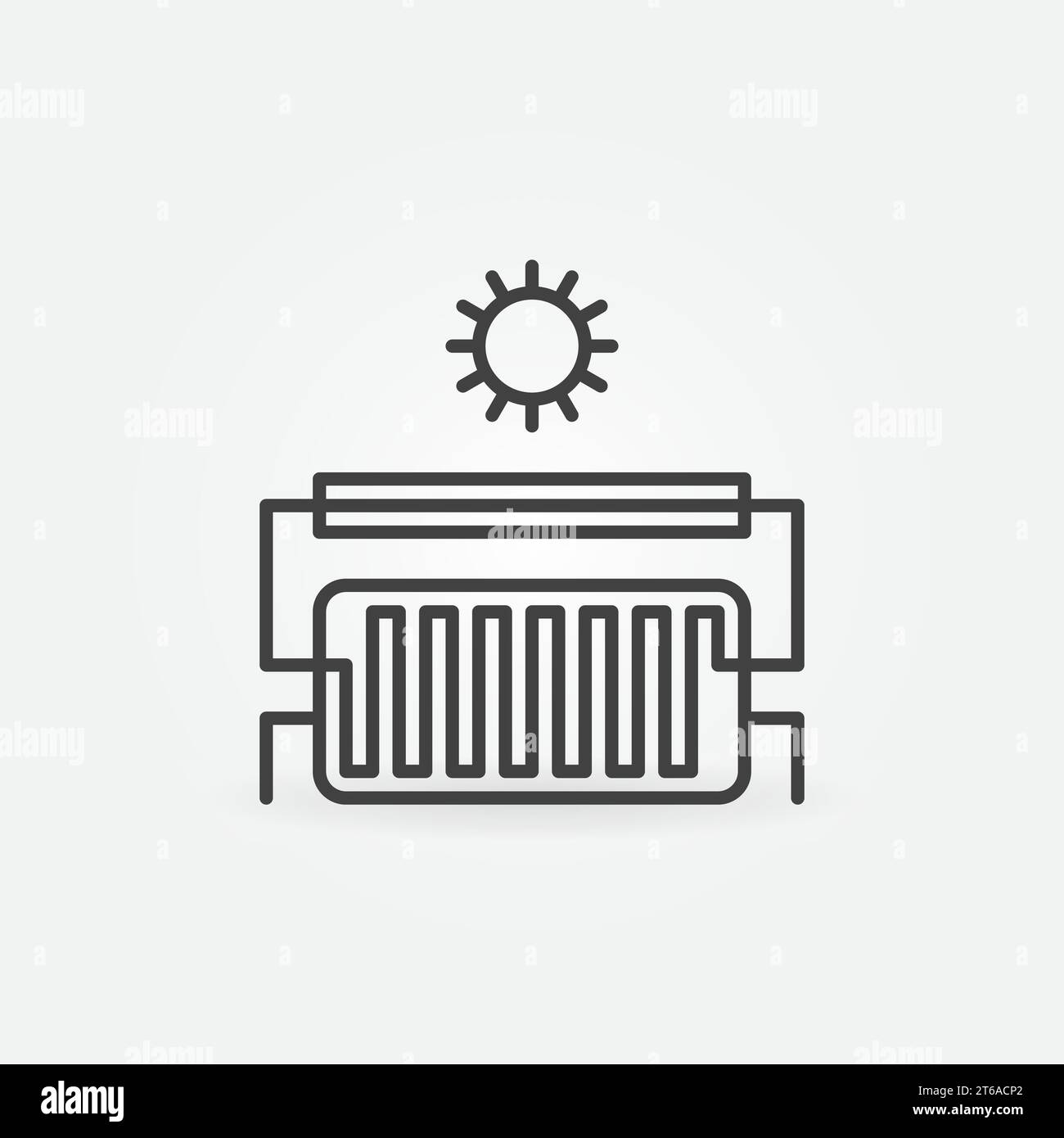 Simple solar hot water system hi-res stock photography and images - Alamy
