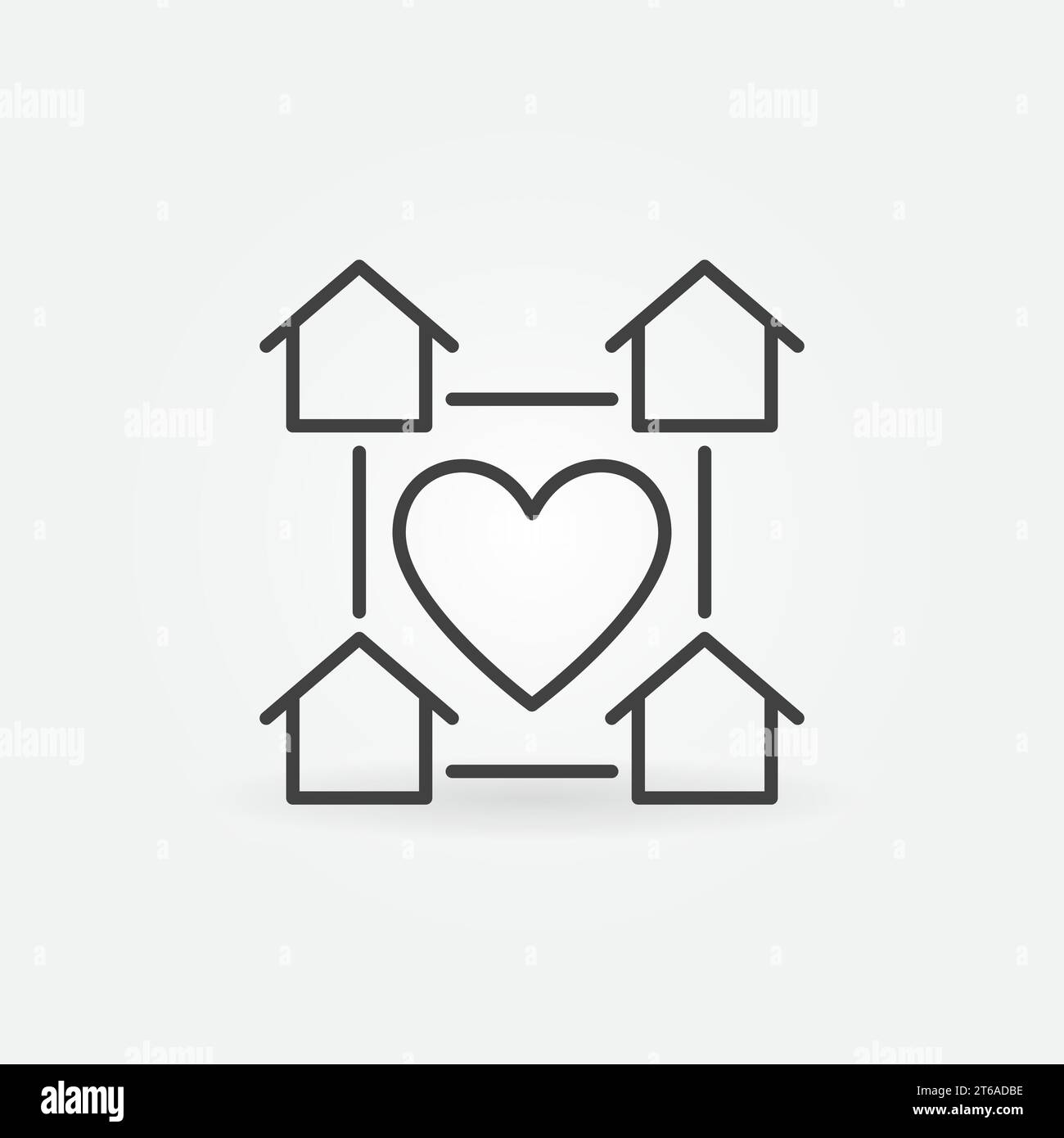 Isolation cottage Stock Vector Images - Alamy