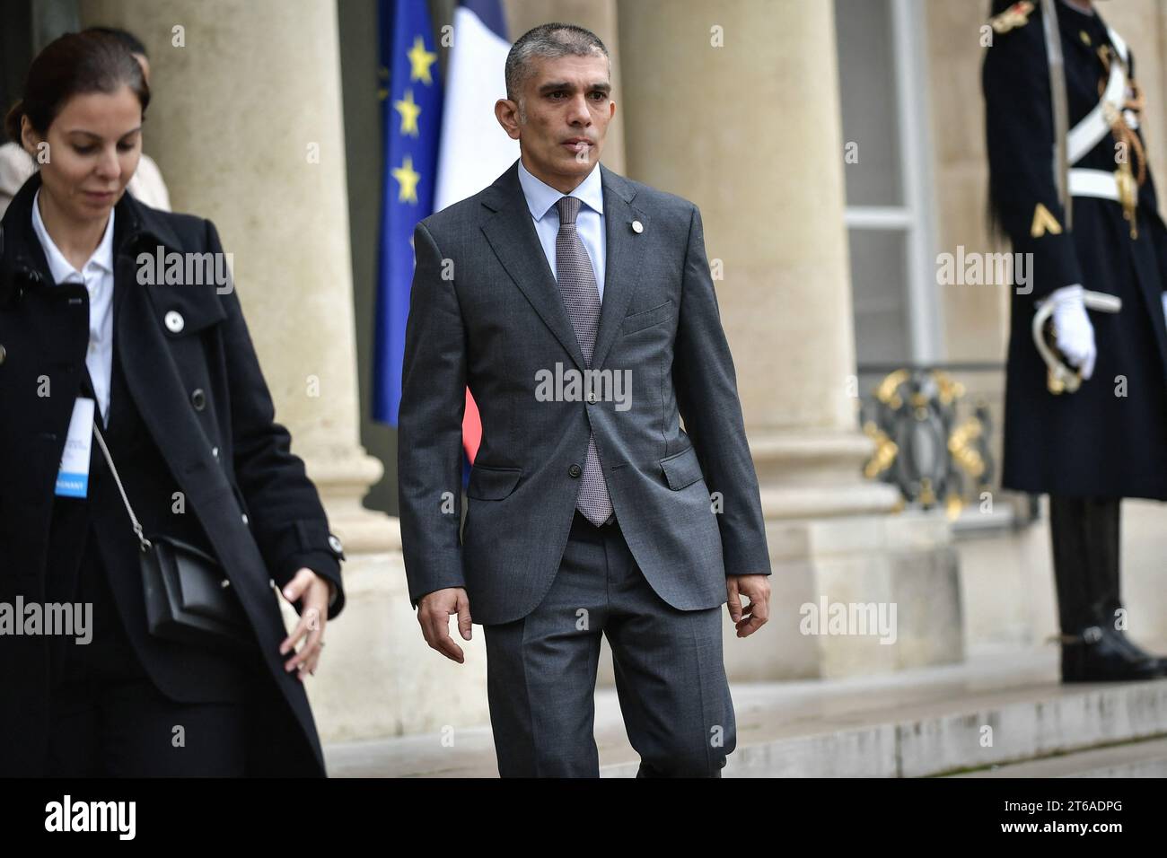 Paris, France. 09th Nov, 2023. Jordanian Prince Rashid bin El Hassan ...