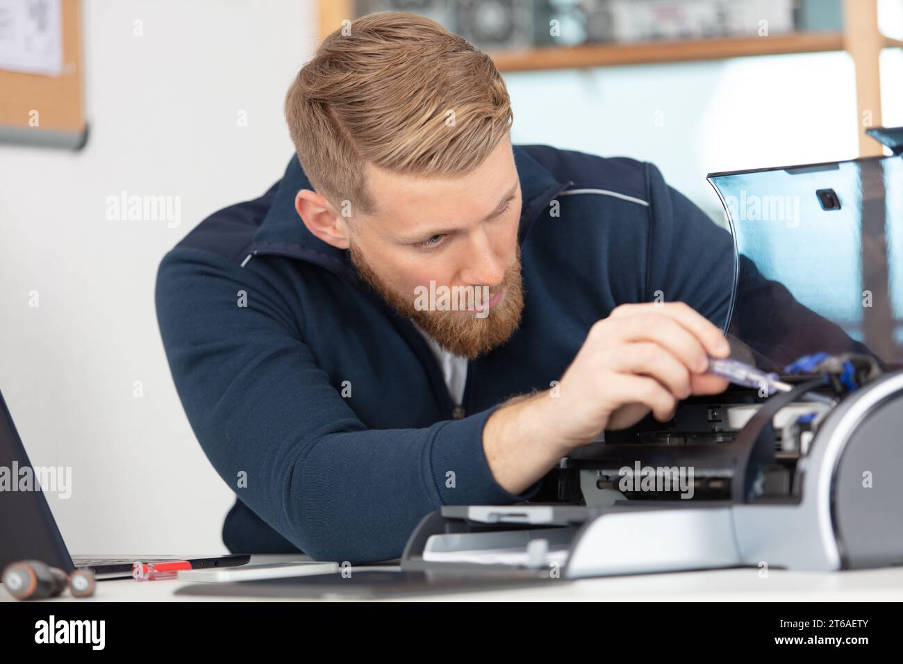 Printer malfunction hi-res stock photography and images - Alamy