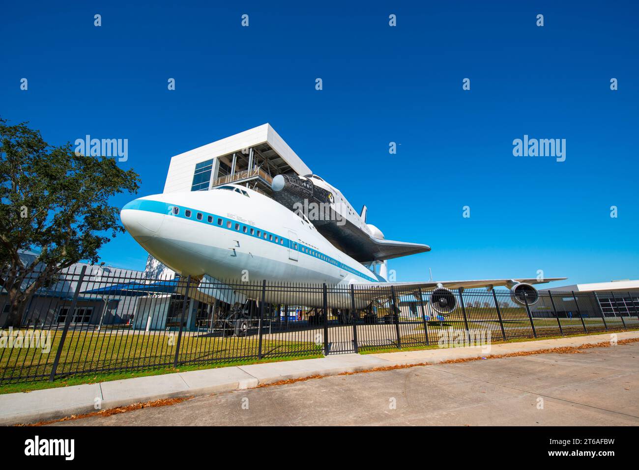 Space Shuttle mounted on Boeing 747 Shuttle Carrier Aircraft on ...