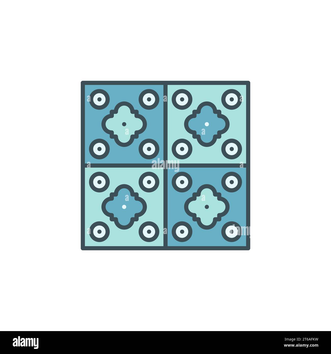 Ceramic tiled sign Stock Vector Images - Alamy