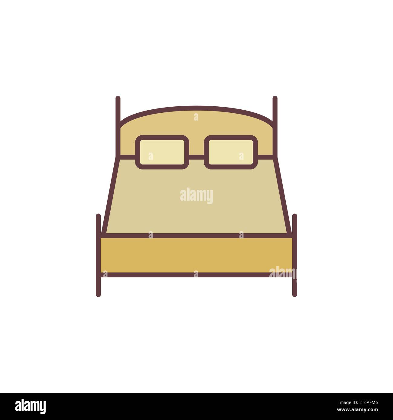 Pillow icon simple element Stock Vector Images - Alamy