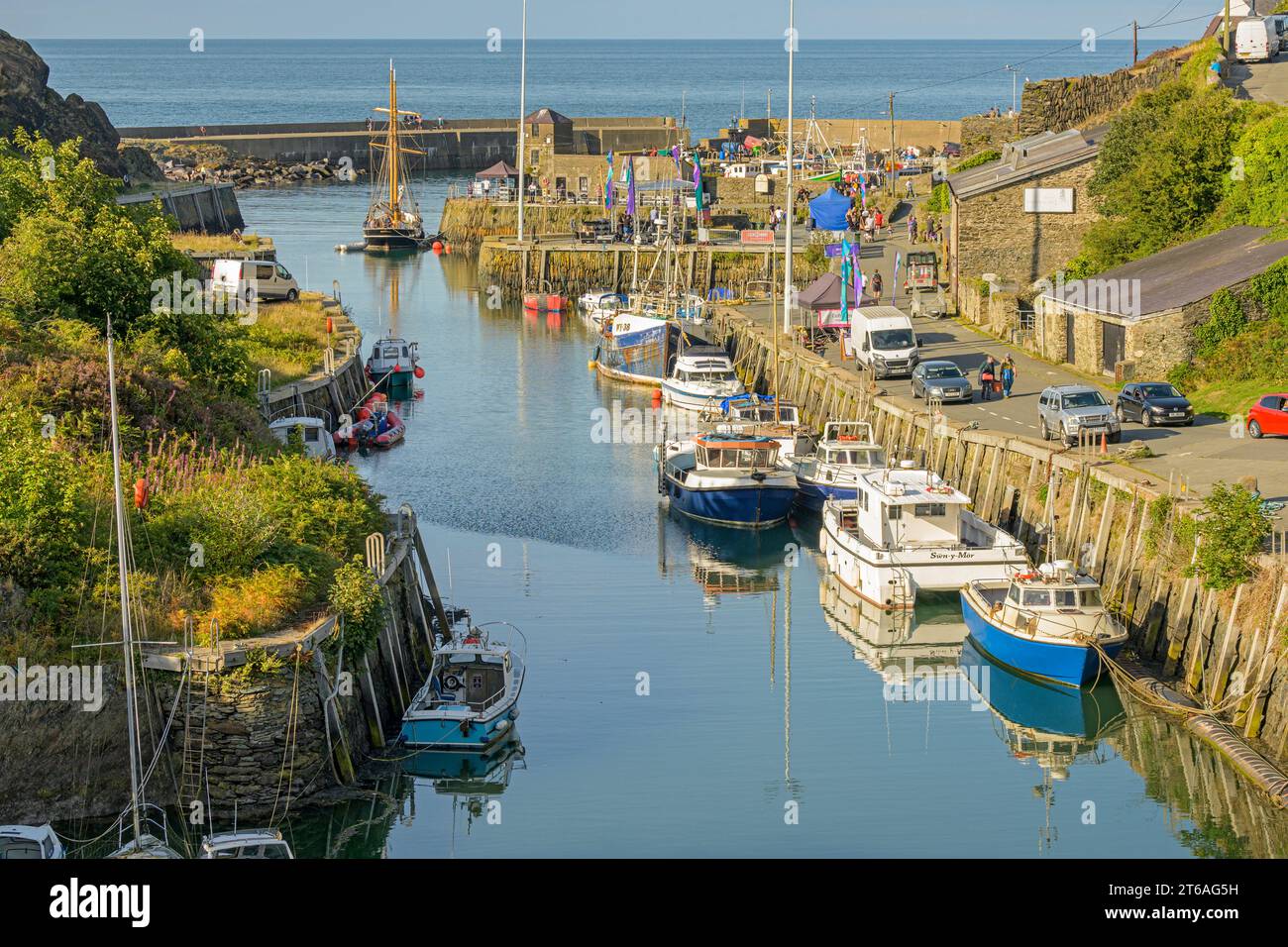 Amlwch Port Green Space Dark SKies 07-08-22 Stock Photo - Alamy