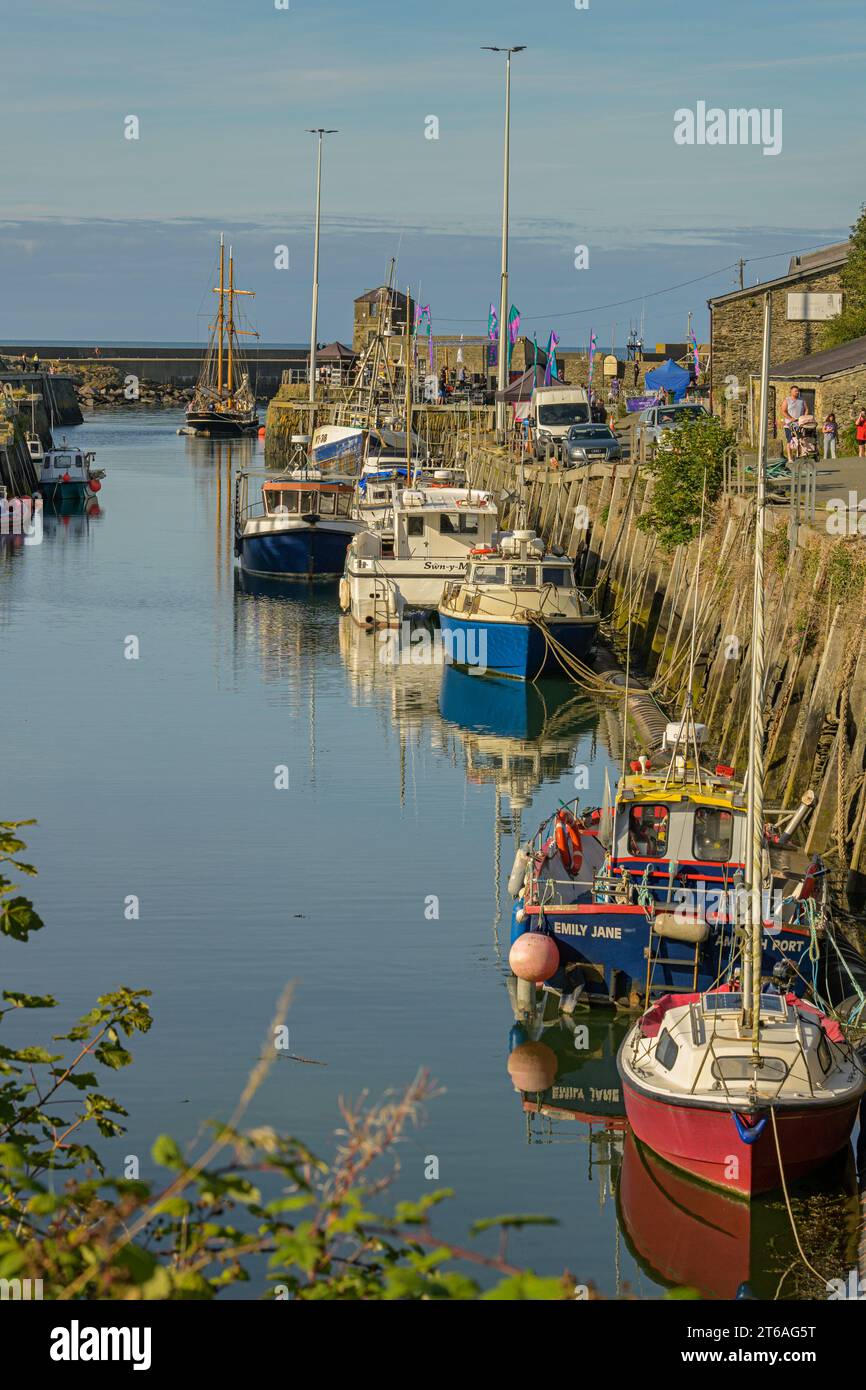 Amlwch Port Green Space Dark SKies 07-08-22 Stock Photo - Alamy