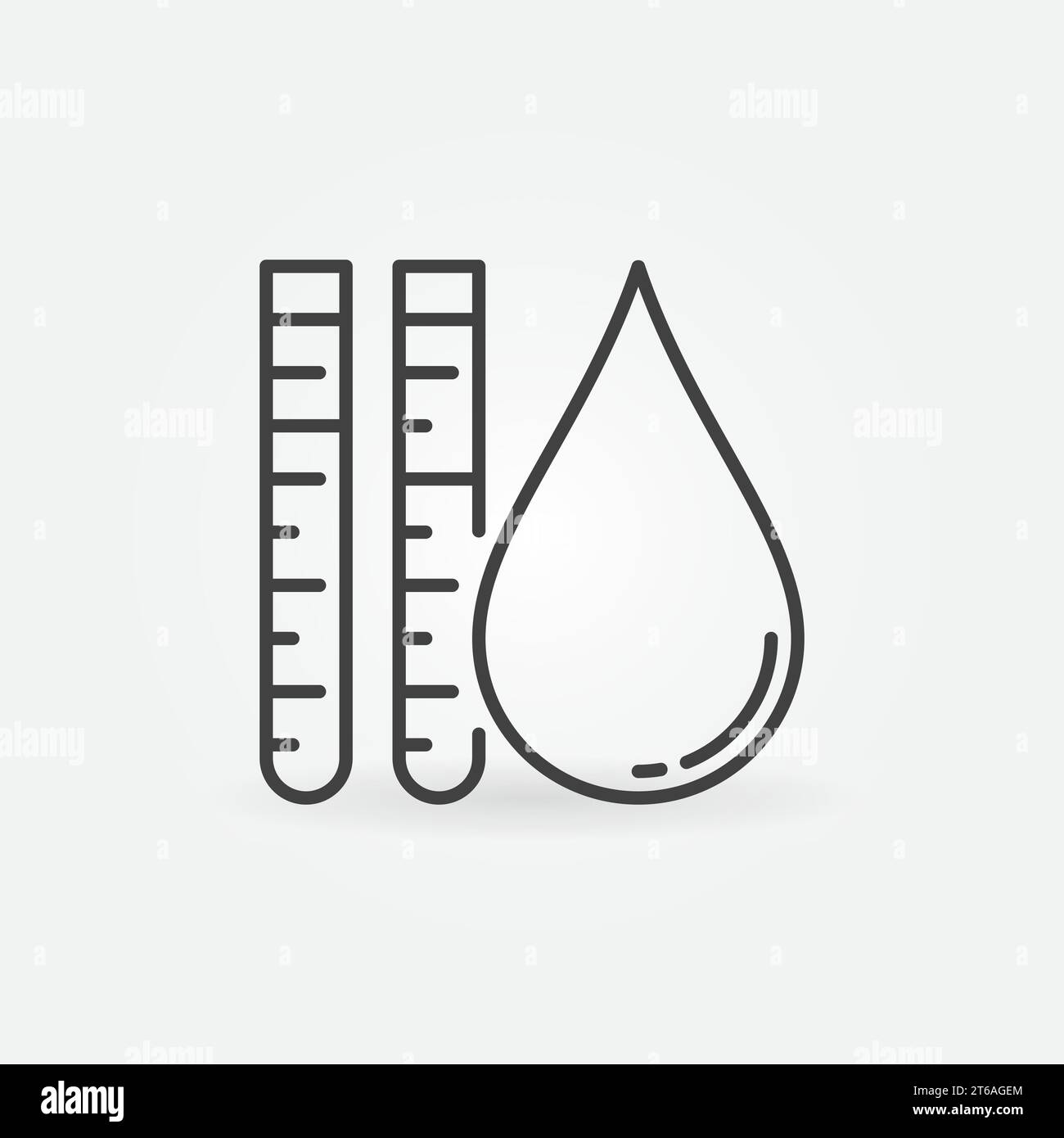 Water sample testing Stock Vector Images - Alamy