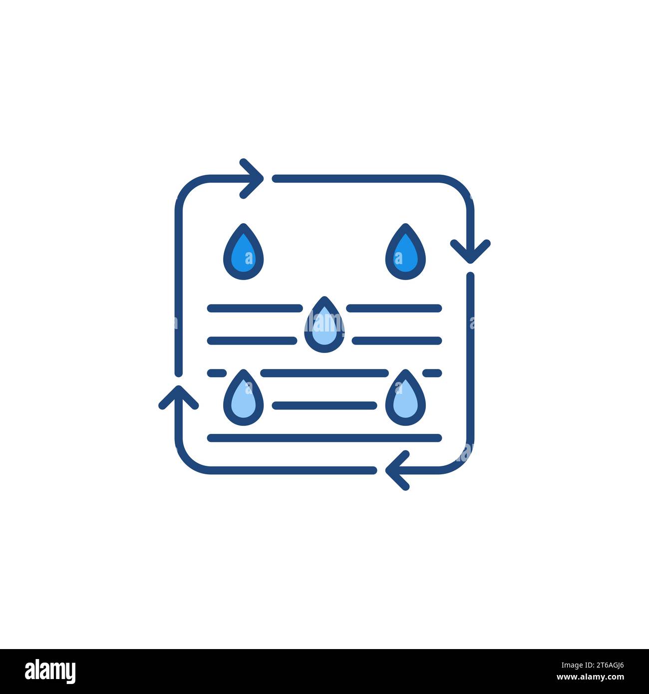 Work process filtration color icon hi-res stock photography and images ...