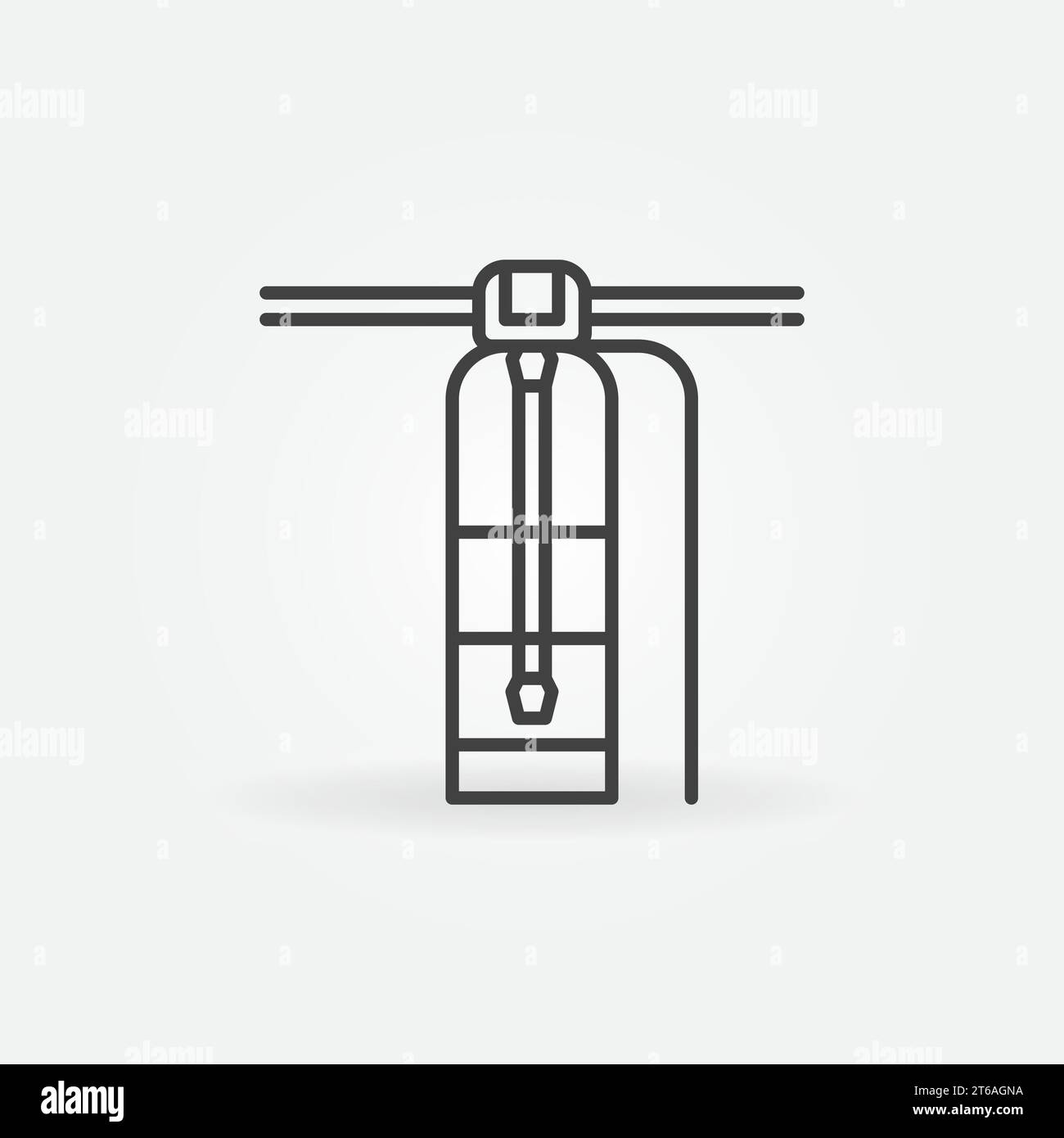 Water Purification System linear vector concept icon or logo element ...