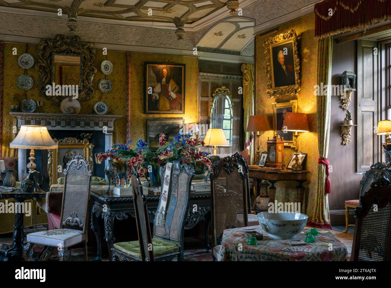 Chillingham Castle, Chillingham, Northumberland, England, UK Stock ...