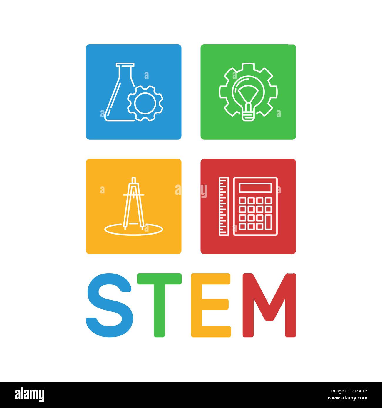 STEM word with Science, Technology, Engineering, Mathematics outline ... STEM word with Science, Technology, Engineering, Mathematics outline ...