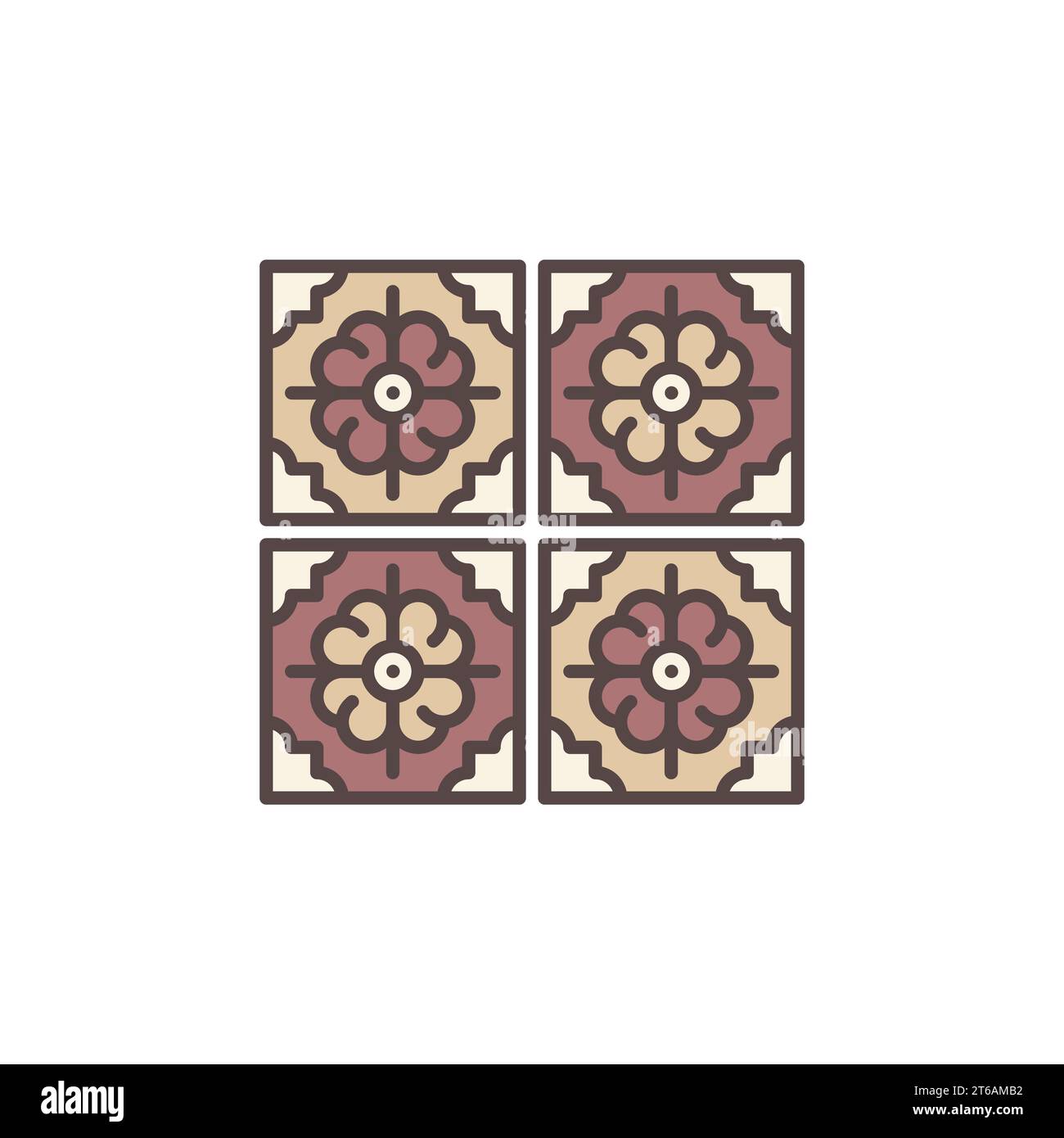 Faience work Stock Vector Images - Alamy