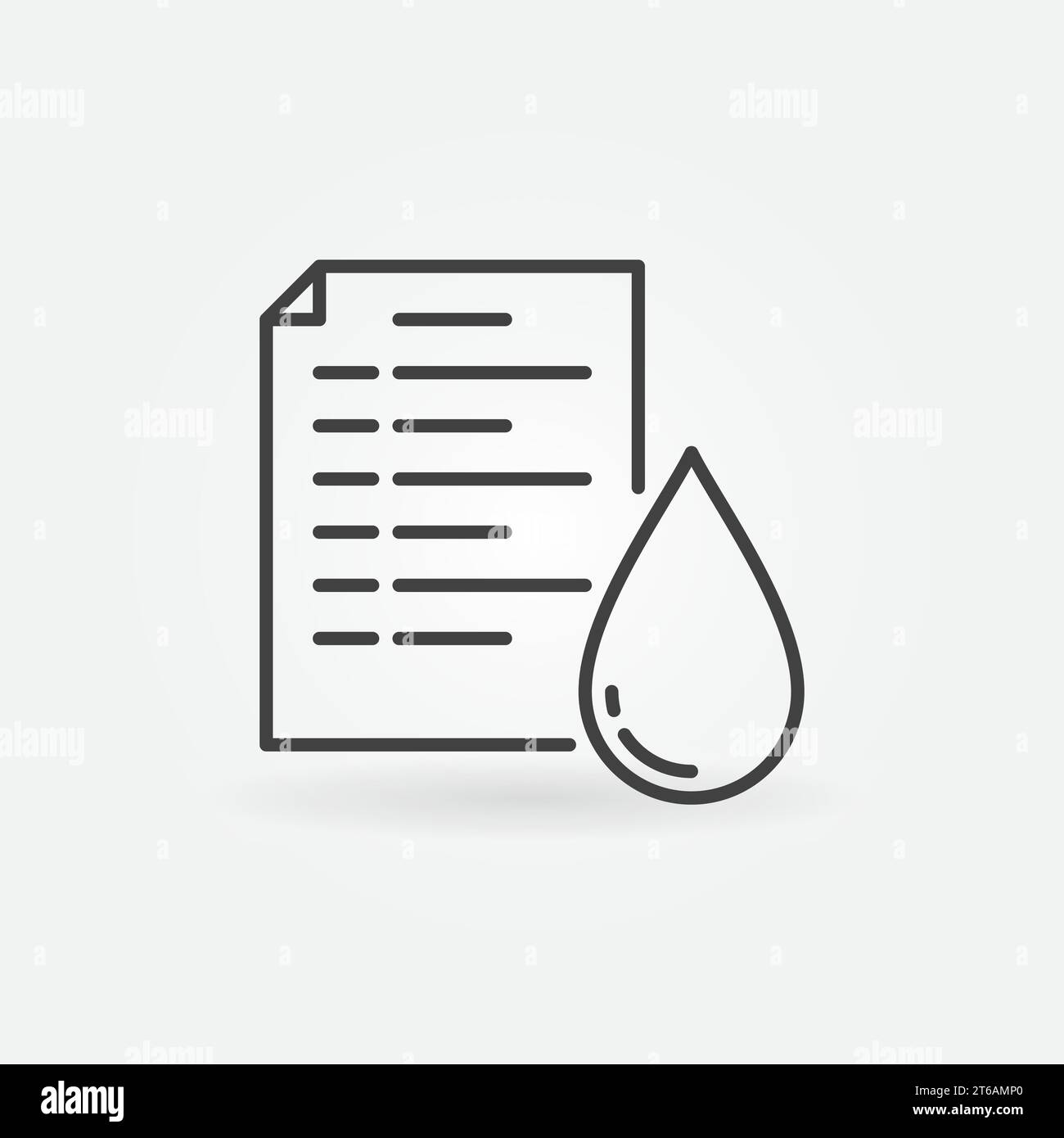 Minimal invoice design vector vectors Stock Vector Images - Alamy
