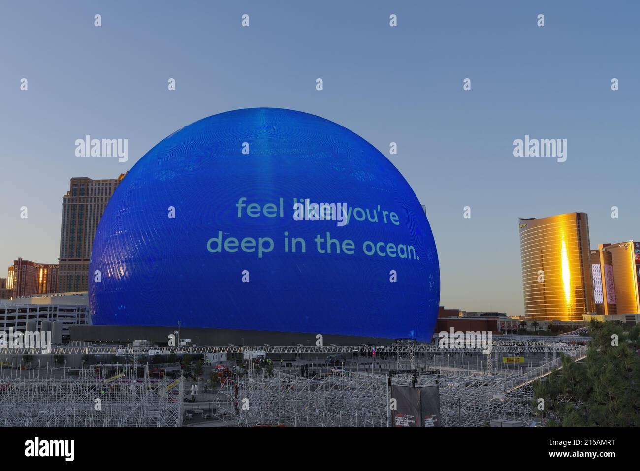 The sphere at the venetian resort hi-res stock photography and images ...