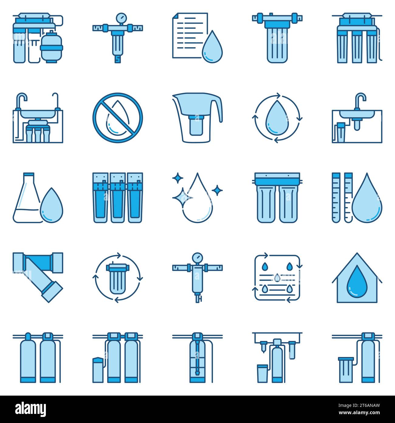 Cartridge filter tank Cut Out Stock Images & Pictures - Alamy