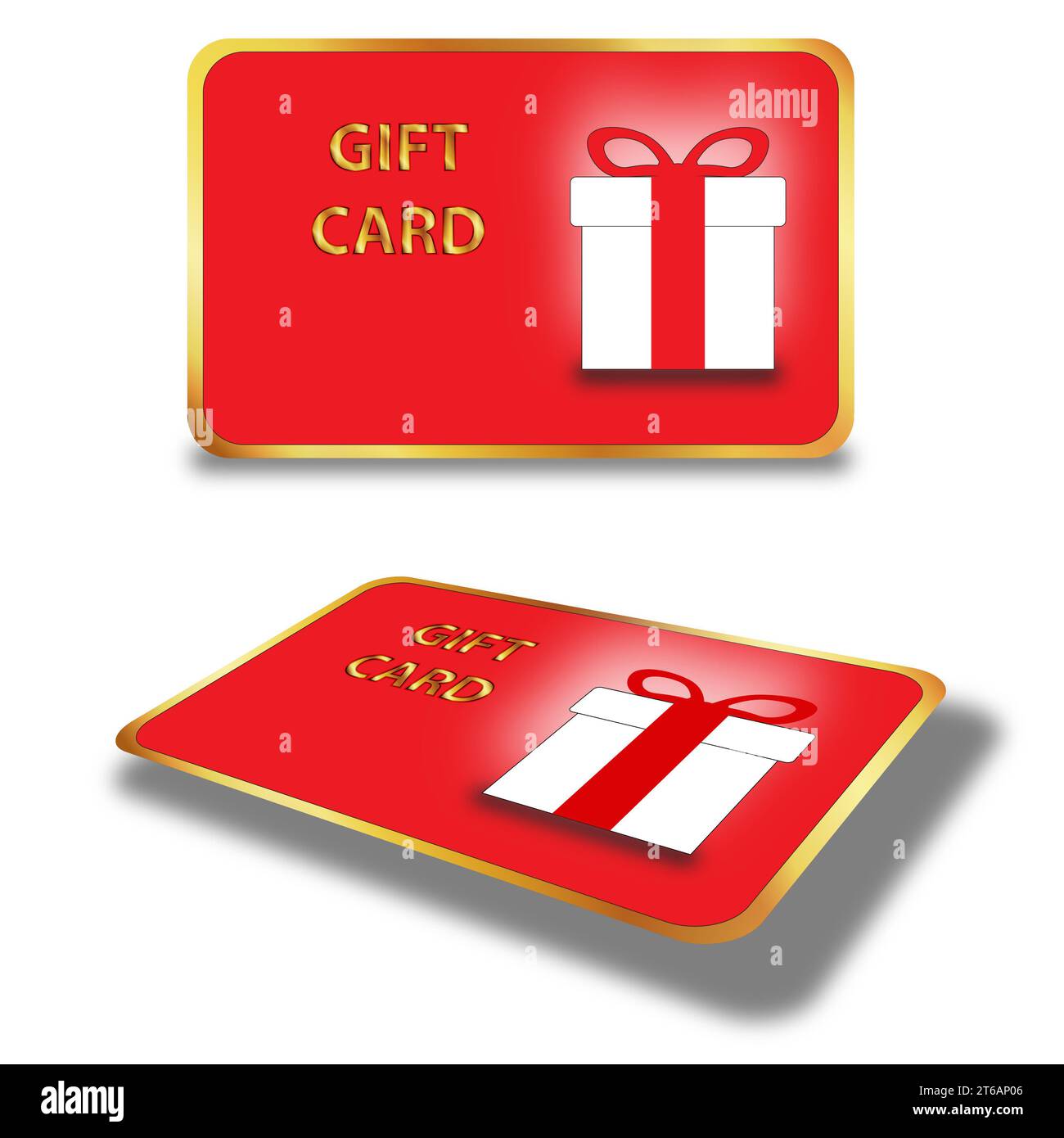 Gift card template hi-res stock photography and images - Alamy