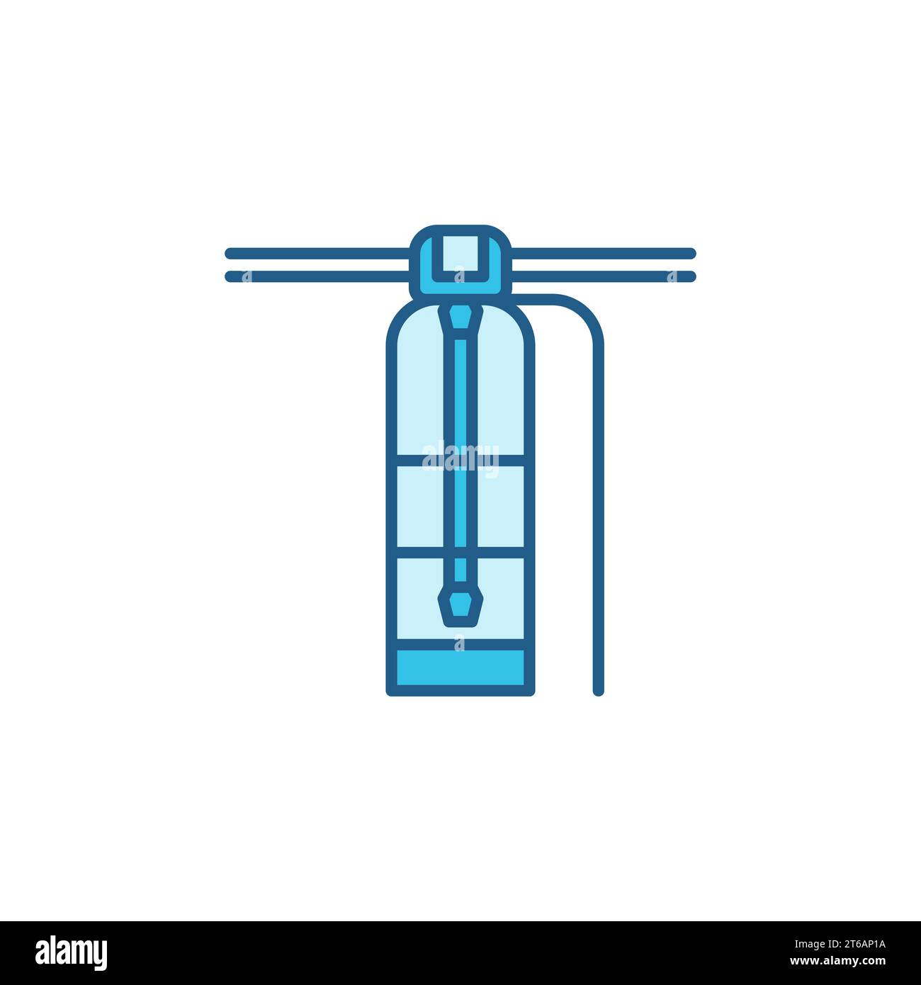Vector Water Purification System concept colored icon or design element ...