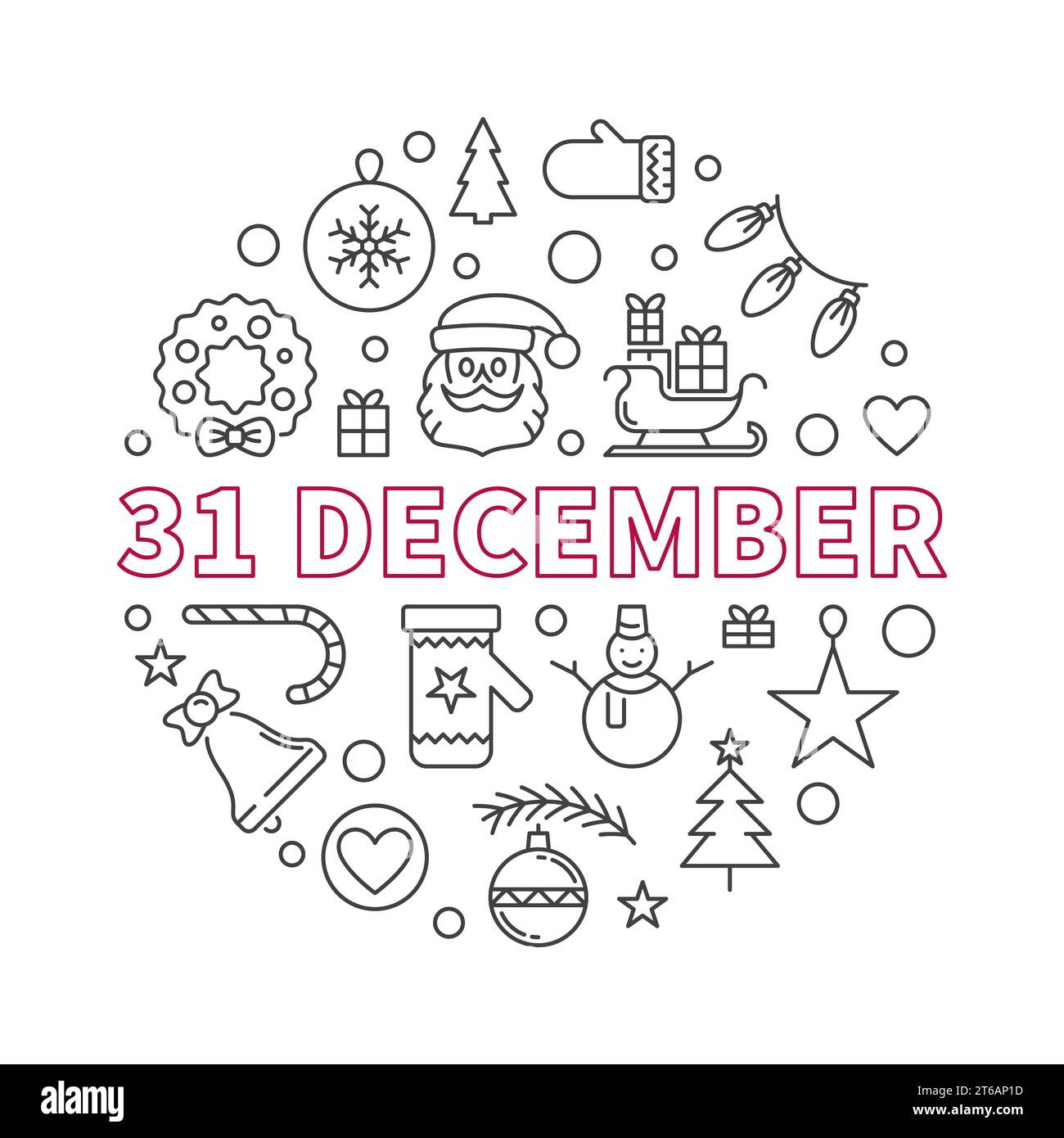 December 31 new years eve Cut Out Stock Images & Pictures - Alamy