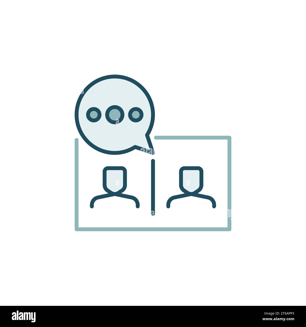 Online meeting vector vectors hi-res stock photography and images - Alamy