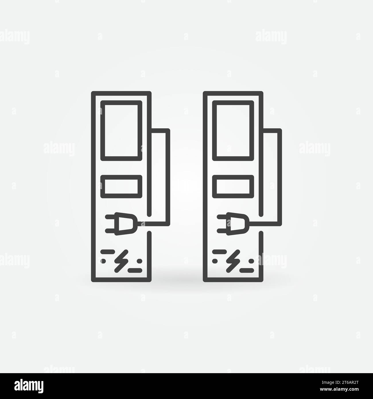 Public charging network Stock Vector Images - Alamy