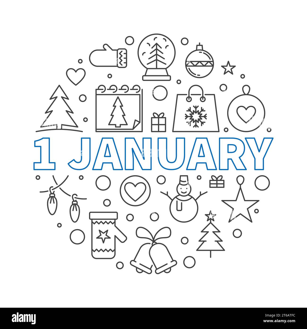 Jan both circle of Stock Vector Images - Alamy