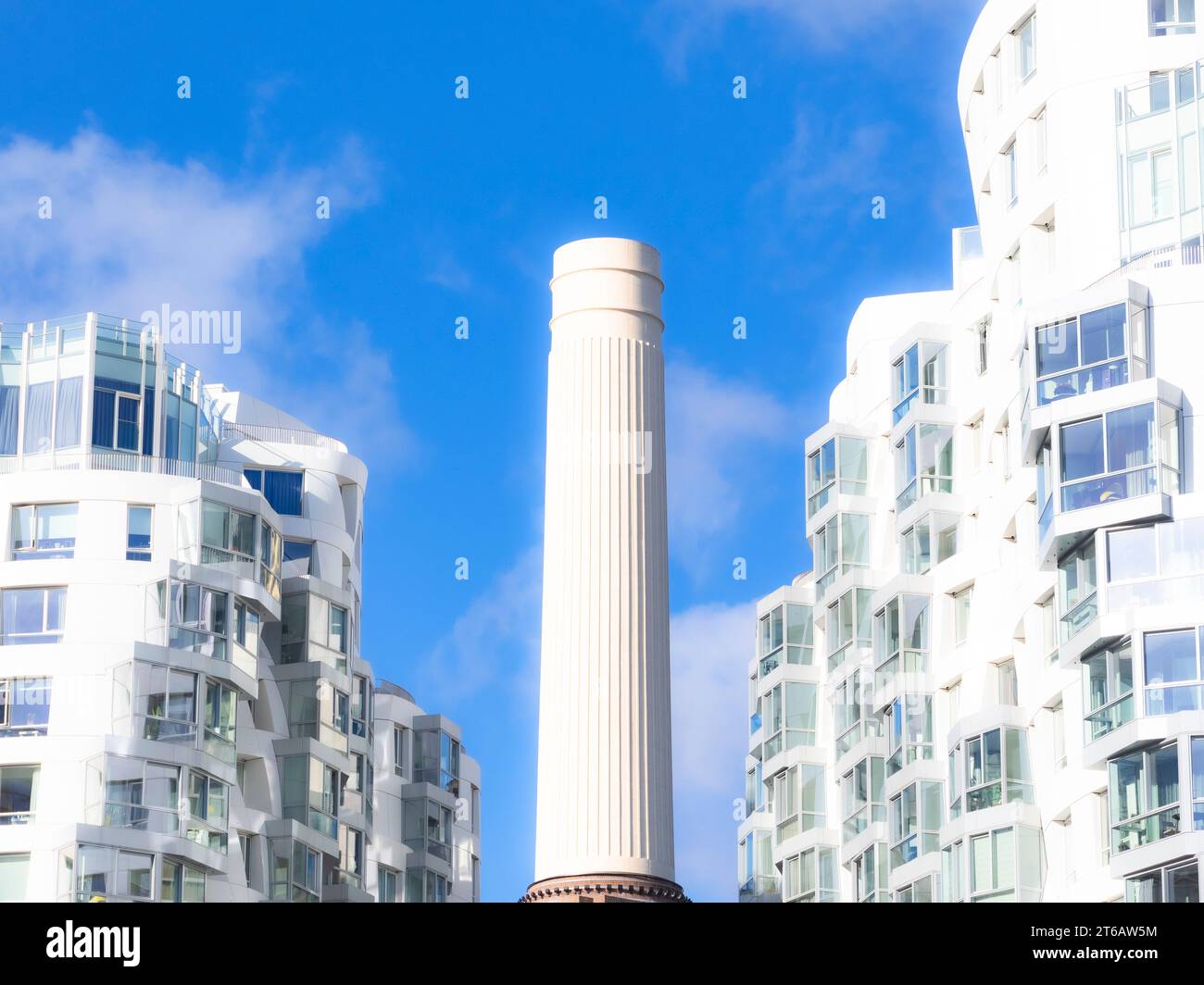 Battersea Power Station, Smoke Stack, and Pico House, Nine Elms, South ...
