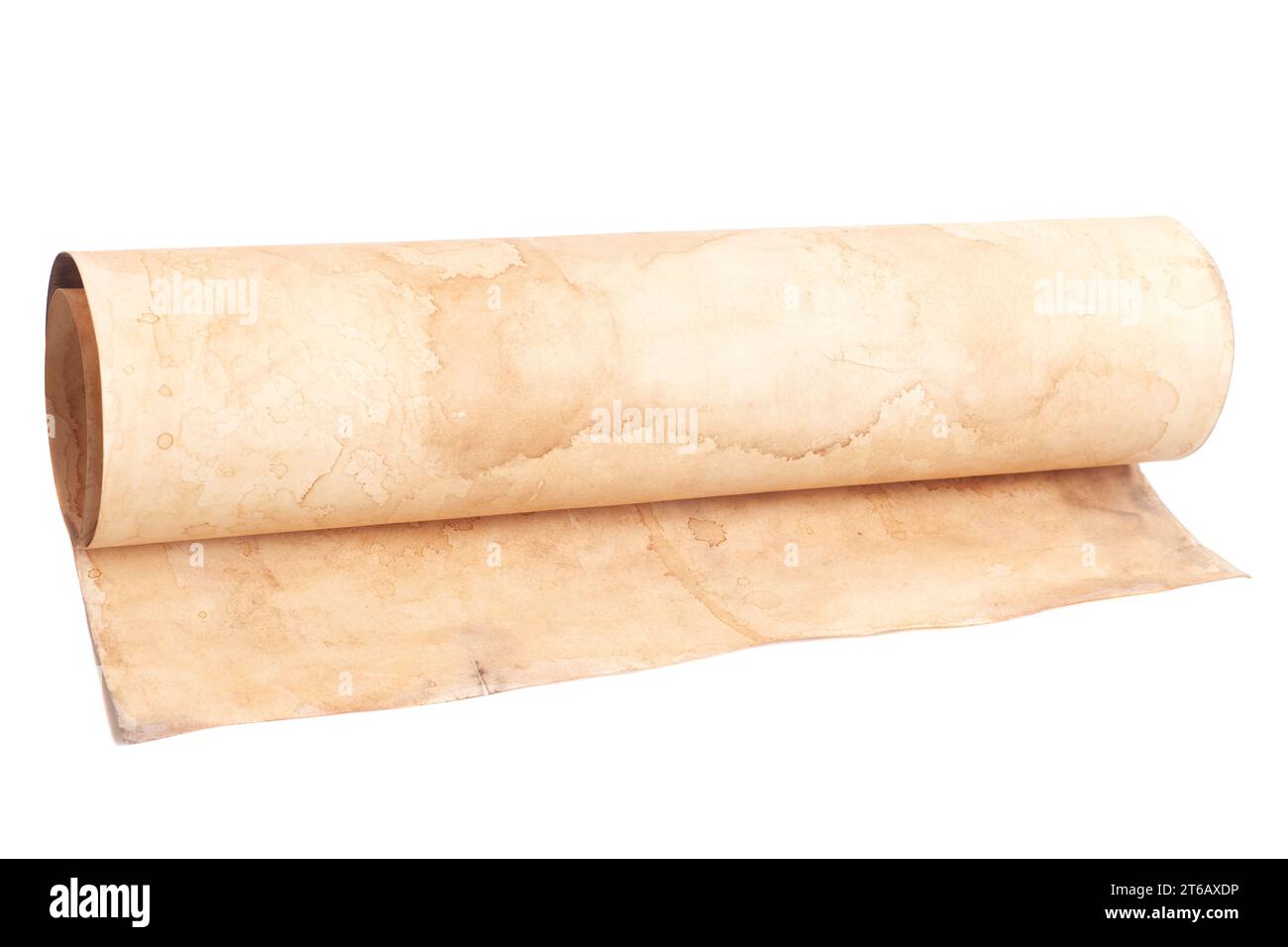 Rolled up map white paper hi-res stock photography and images - Alamy
