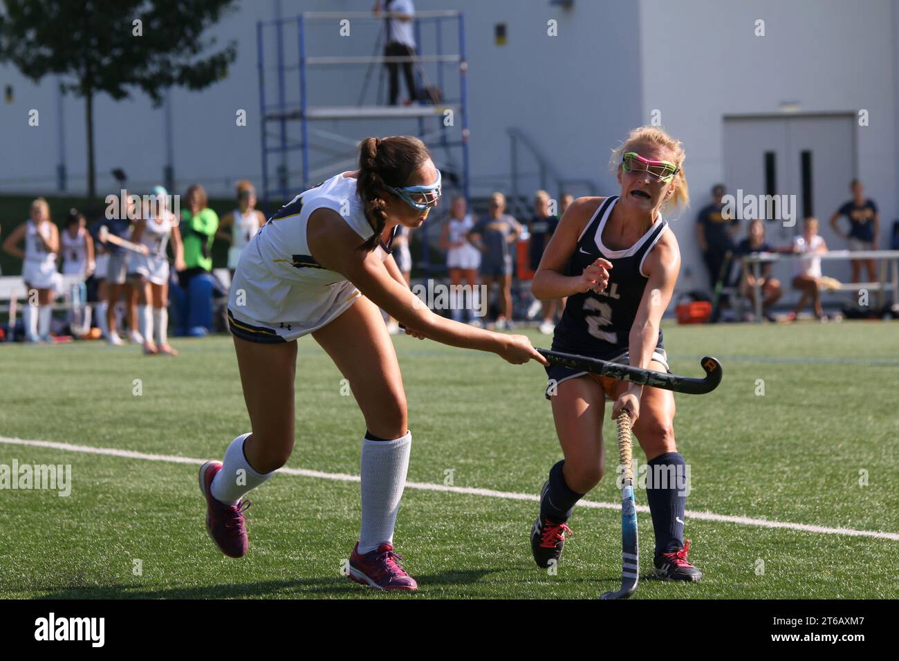 Field Hockey is a very competitive sport Stock Photo - Alamy