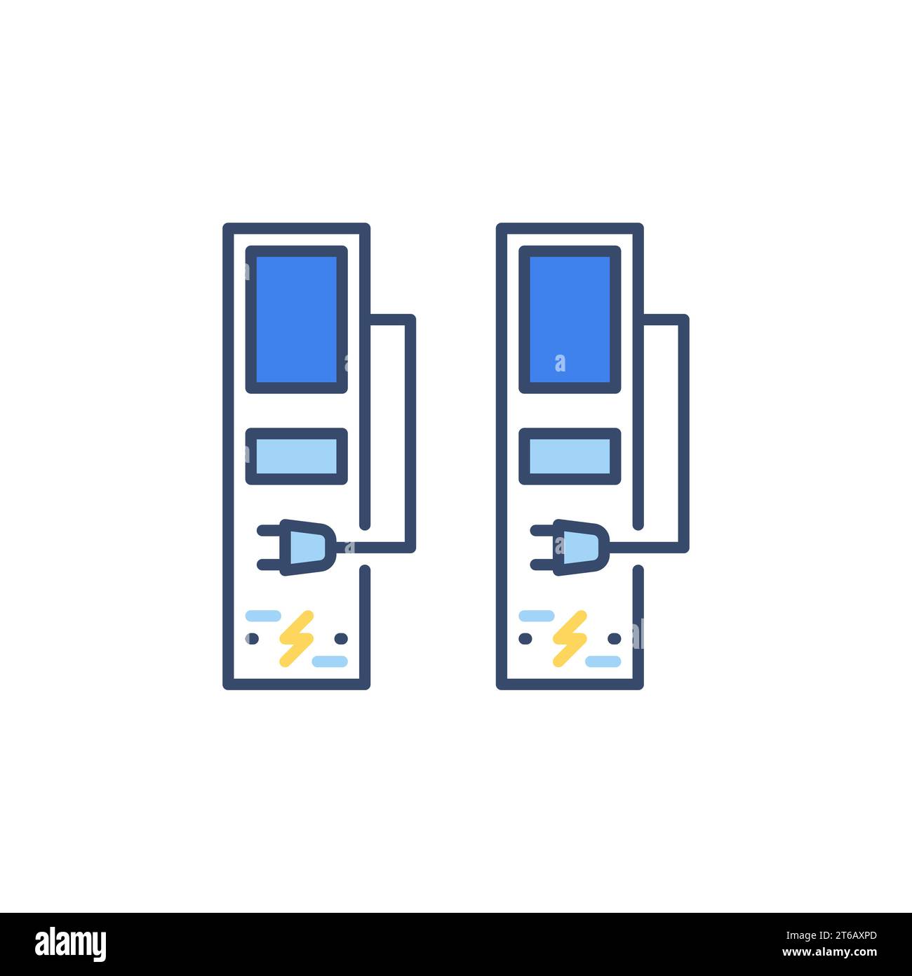 Public charging network Stock Vector Images - Alamy