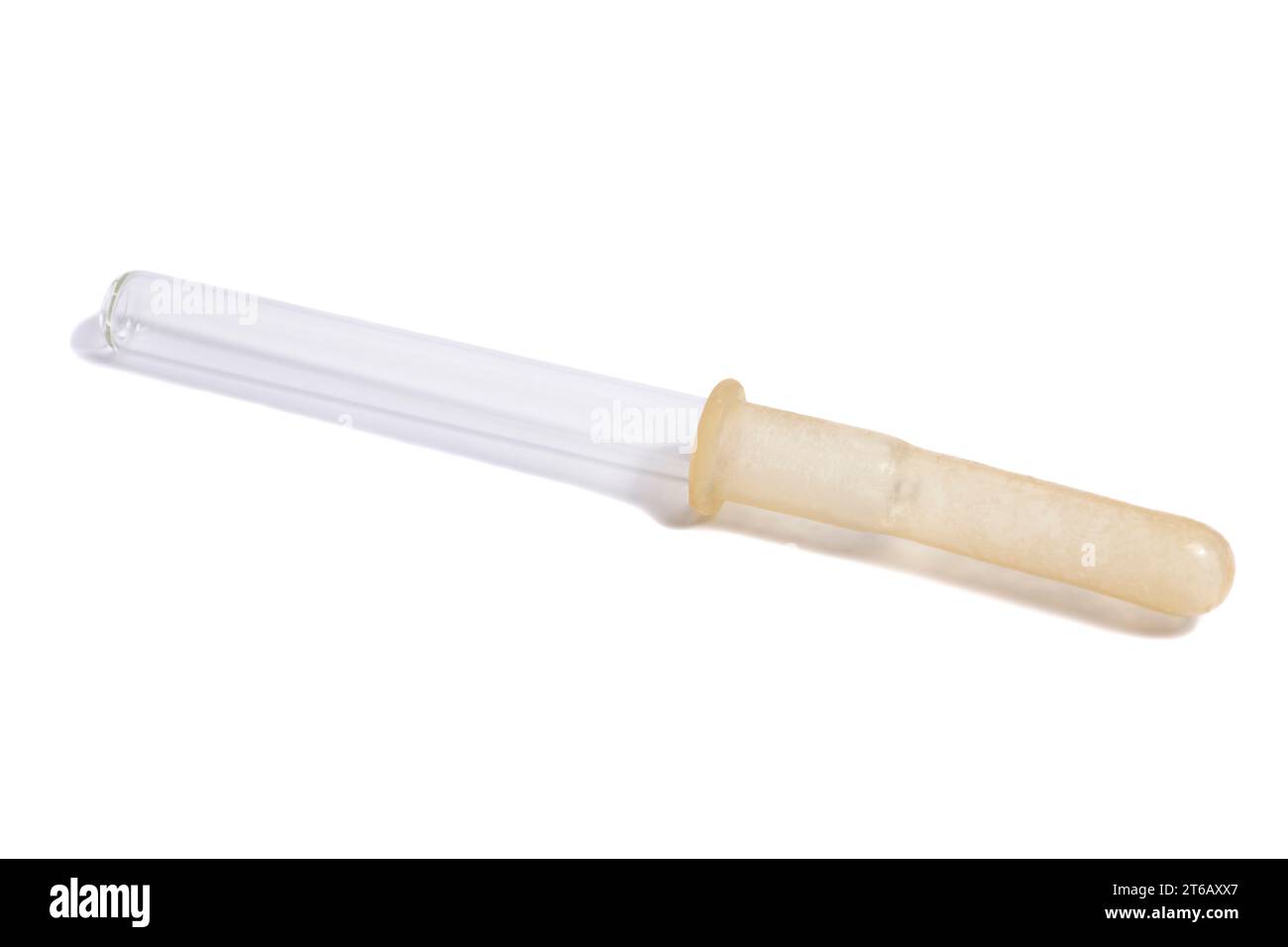 pipette isolated on white background Stock Photo - Alamy